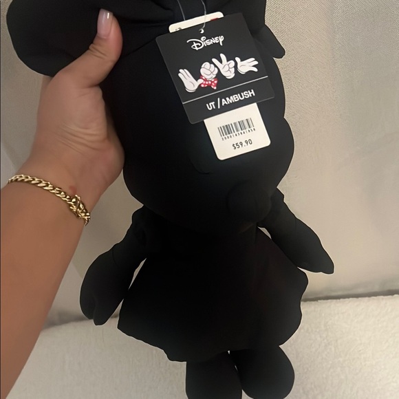 Disney | Bags | Disney Ambush Black Character Plush | Poshmark